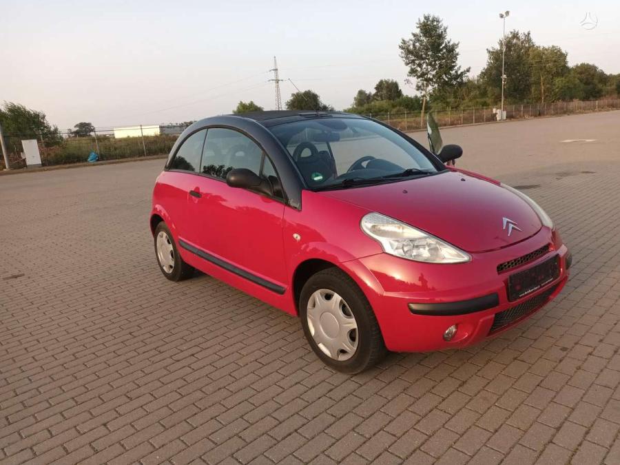Sarkans Citroen c3-pluriel 2008 Marijampole, ar dzinēja tilpumu 1.36 L un nobraukumu 129 tūkst. km par 1350 €, foto 7 vietnē AUTOMOTO.COM.LV