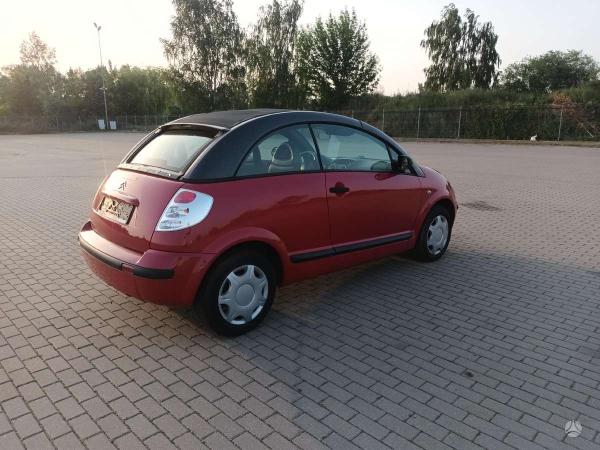 Sarkans Citroen c3-pluriel 2008 Marijampole, ar dzinēja tilpumu 1.36 L un nobraukumu 129 tūkst. km par 1350 €, foto 7 vietnē AUTOMOTO.COM.LV