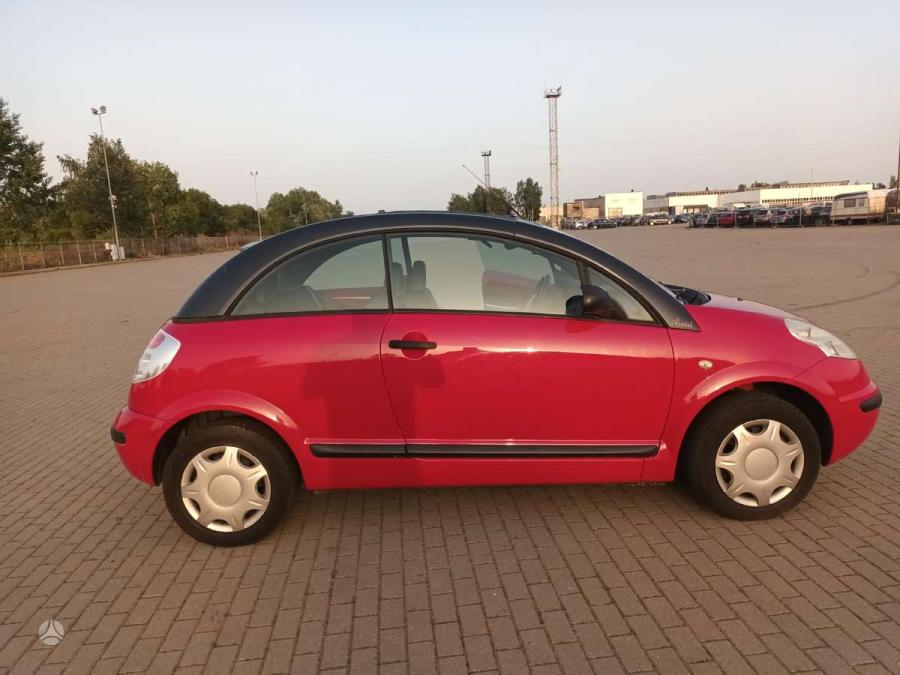 Sarkans Citroen c3-pluriel 2008 Marijampole, ar dzinēja tilpumu 1.36 L un nobraukumu 129 tūkst. km par 1350 €, foto 10 vietnē AUTOMOTO.COM.LV