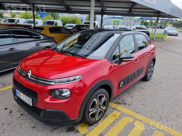 Red Citroen C3 2019 in Riga, with an engine capacity of 1.20 L and mileage of 67 thousand km for 7500 €, photo 1 on AUTOMOTO.COM.LV