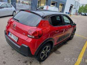Sarkans Citroen C3 2019 Rīga, ar dzinēja tilpumu 1.20 L un nobraukumu 67 tūkst. km par 7500 €, foto 3 vietnē AUTOMOTO.COM.LV