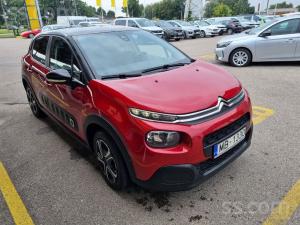 Sarkans Citroen C3 2019 Rīga, ar dzinēja tilpumu 1.20 L un nobraukumu 67 tūkst. km par 7500 €, foto 4 vietnē AUTOMOTO.COM.LV
