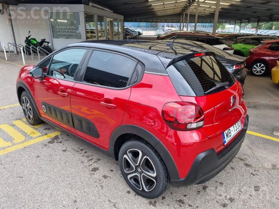 Sarkans Citroen C3 2019 Rīga, ar dzinēja tilpumu 1.20 L un nobraukumu 67 tūkst. km par 7500 €, foto 5 vietnē AUTOMOTO.COM.LV