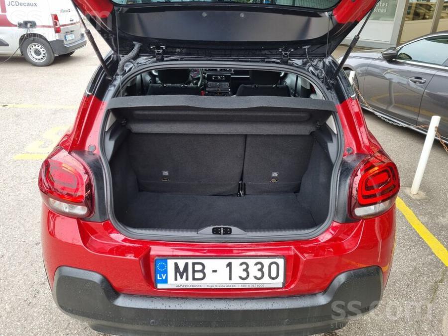 Sarkans Citroen C3 2019 Rīga, ar dzinēja tilpumu 1.20 L un nobraukumu 67 tūkst. km par 7500 €, foto 6 vietnē AUTOMOTO.COM.LV