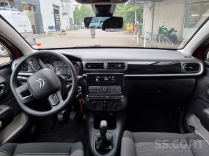 Sarkans Citroen C3 2019 Rīga, ar dzinēja tilpumu 1.20 L un nobraukumu 67 tūkst. km par 7500 €, foto 7 vietnē AUTOMOTO.COM.LV