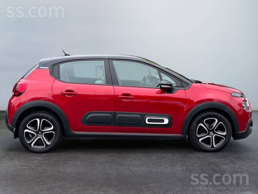 Sarkans Citroen C3 2020 Rīga, ar dzinēja tilpumu 1.20 L un nobraukumu 70 tūkst. km par 8800 €, foto 7 vietnē AUTOMOTO.COM.LV