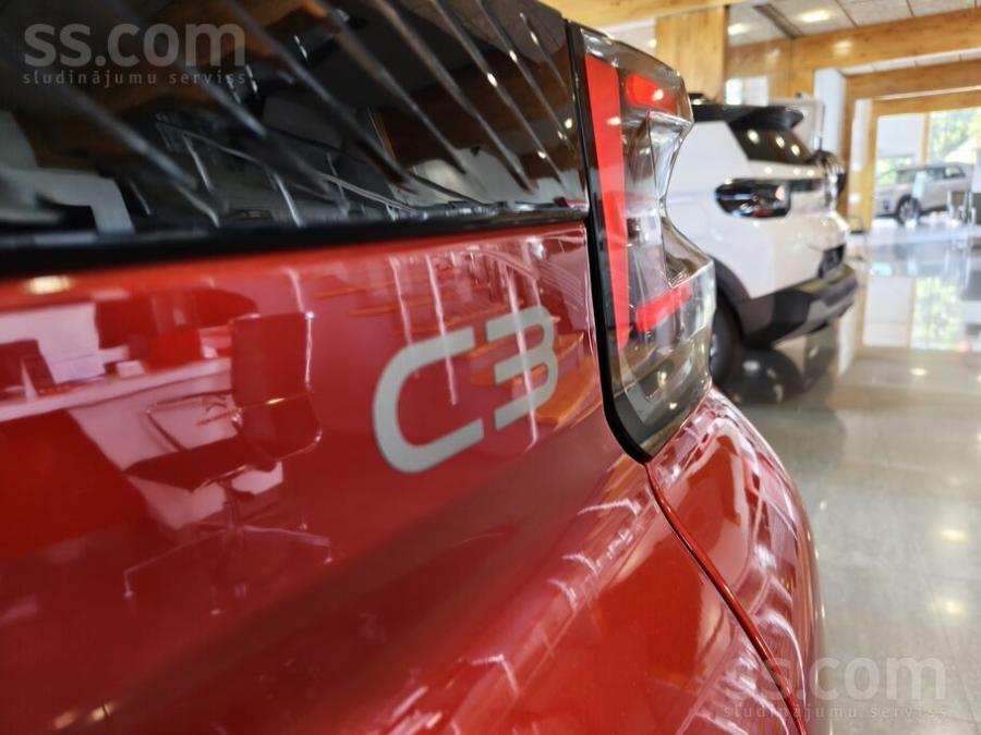 Sarkans Citroen C3 2026 Rīga, ar dzinēja tilpumu 1.20 L un nobraukumu 0 tūkst. km par 21000 €, foto 16 vietnē AUTOMOTO.COM.LV