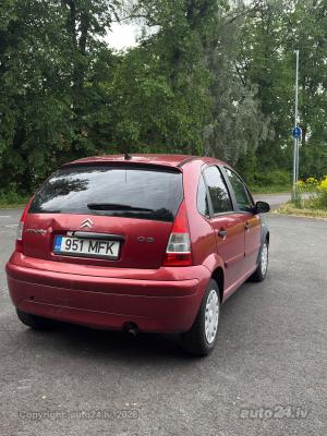 Red Citroen C3 2005 in Tallinn, with an engine capacity of 1.40 L and mileage of 92 thousand km for 999 €, photo 3 on AUTOMOTO.COM.LV