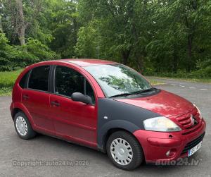 Red Citroen C3 2005 in Tallinn, with an engine capacity of 1.40 L and mileage of 92 thousand km for 999 €, photo 4 on AUTOMOTO.COM.LV