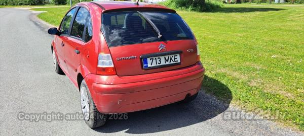 Red Citroen C3 2007 in Rapla, with an engine capacity of 1.60 L and mileage of 107 thousand km for 1500 €, photo 3 on AUTOMOTO.COM.LV