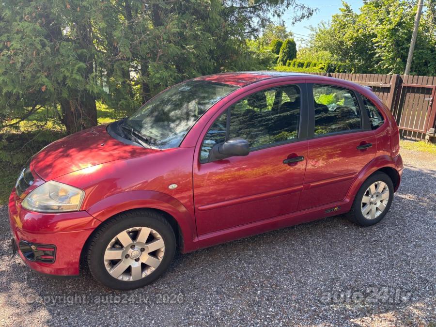 Red Citroen C3 2007 in Tallinn, with an engine capacity of 1.40 L and mileage of 112 thousand km for 1800 €, photo 1 on AUTOMOTO.COM.LV