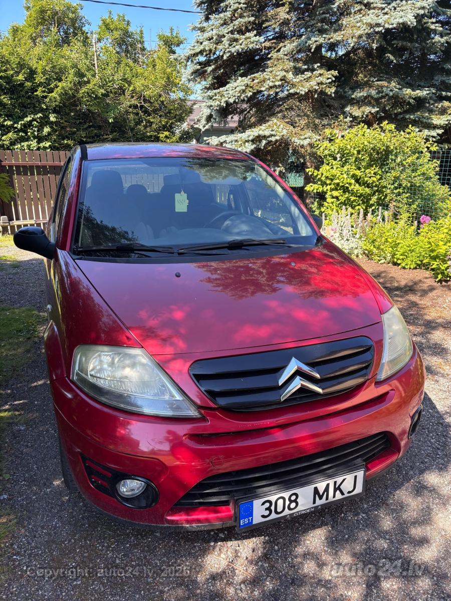 Red Citroen C3 2007 in Tallinn, with an engine capacity of 1.40 L and mileage of 112 thousand km for 1800 €, photo 3 on AUTOMOTO.COM.LV