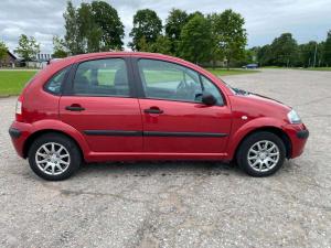 Red Citroen C3 2008 in Mazeikiai, with an engine capacity of 1.36 L and mileage of 112 thousand km for 1100 €, photo 6 on AUTOMOTO.COM.LV