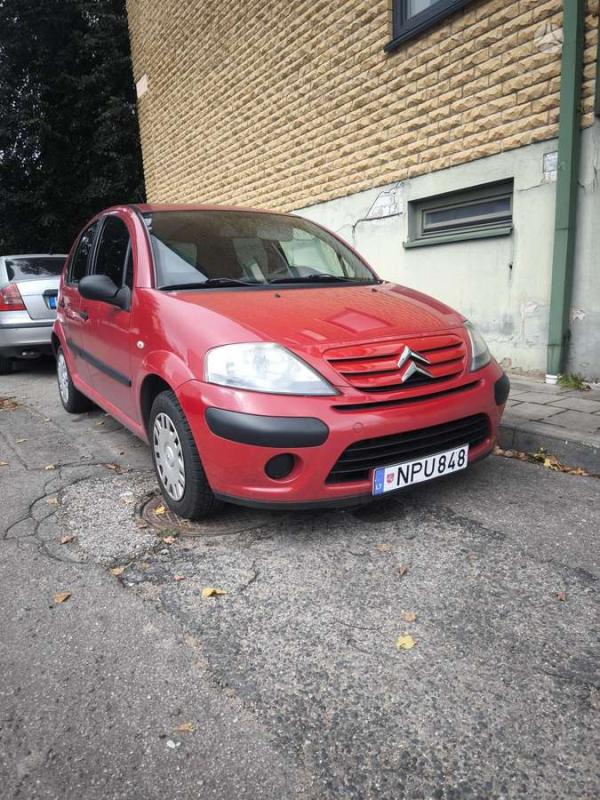 Sarkans Citroen C3 2008 Viļņa, ar dzinēja tilpumu 1.12 L un nobraukumu 163 tūkst. km par 600 €, foto 3 vietnē AUTOMOTO.COM.LV