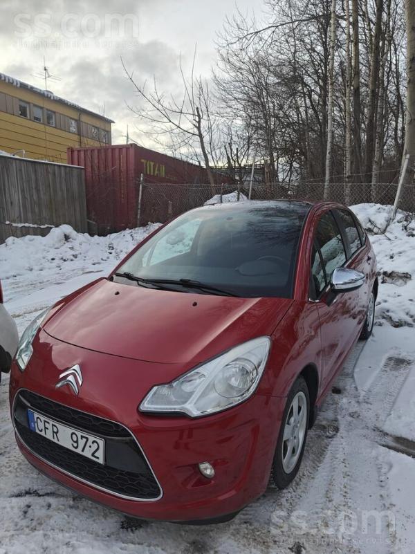 Sarkans Citroen C3 2012 Kuldīga, ar dzinēja tilpumu 1.60 L un nobraukumu 144 tūkst. km par 4000 €, foto 1 vietnē AUTOMOTO.COM.LV