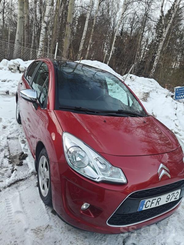Red Citroen C3 2012 in Kuldiga, with an engine capacity of 1.60 L and mileage of 144 thousand km for 4000 €, photo 4 on AUTOMOTO.COM.LV