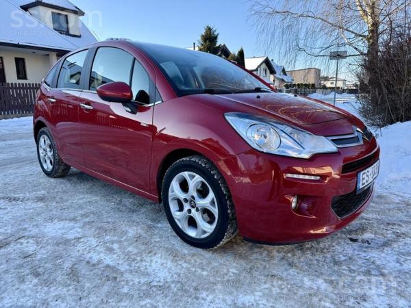 Red Citroen C3 2014 in Riga, with an engine capacity of 1.60 L and mileage of 71 thousand km for 4900 €, photo 1 on AUTOMOTO.COM.LV
