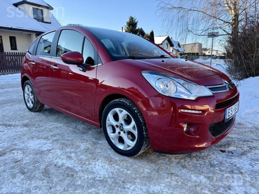 Red Citroen C3 2014 in Riga, with an engine capacity of 1.60 L and mileage of 71 thousand km for 4900 €, photo 1 on AUTOMOTO.COM.LV