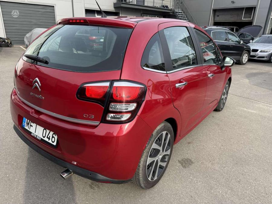 Sarkans Citroen C3 2014 Viļņa, ar dzinēja tilpumu 1.56 L un nobraukumu 285 tūkst. km par 1600 €, foto 6 vietnē AUTOMOTO.COM.LV