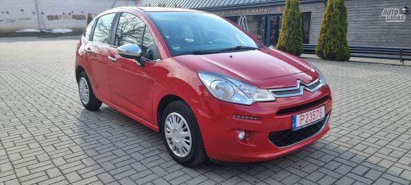 Red Citroen C3 2016 in Kedainiai, with an engine capacity of 1.60 L and mileage of 248 thousand km for 4199 €, photo 2 on AUTOMOTO.COM.LV