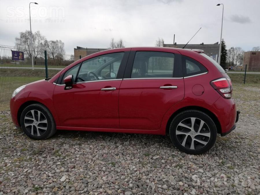 Red Citroen C3 2016 in Saldus, with an engine capacity of 1.60 L and mileage of 103 thousand km for 5500 €, photo 20 on AUTOMOTO.COM.LV