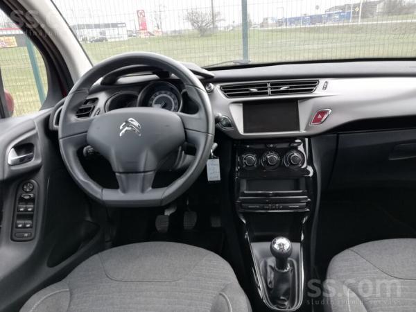 Red Citroen C3 2016 in Saldus, with an engine capacity of 1.60 L and mileage of 103 thousand km for 5300 €, photo 9 on AUTOMOTO.COM.LV