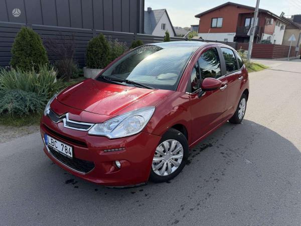 Red Citroen C3 2016 in Kaunas, with an engine capacity of 1.20 L and mileage of 195 thousand km for 2850 €, photo 1 on AUTOMOTO.COM.LV