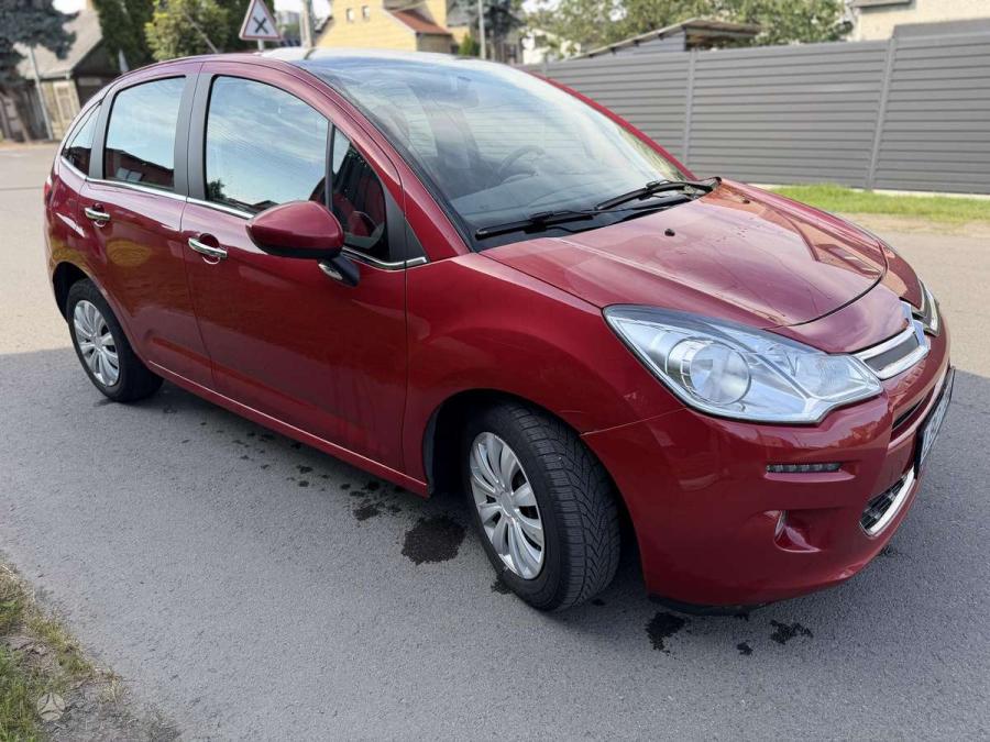 Red Citroen C3 2016 in Kaunas, with an engine capacity of 1.20 L and mileage of 195 thousand km for 2850 €, photo 5 on AUTOMOTO.COM.LV