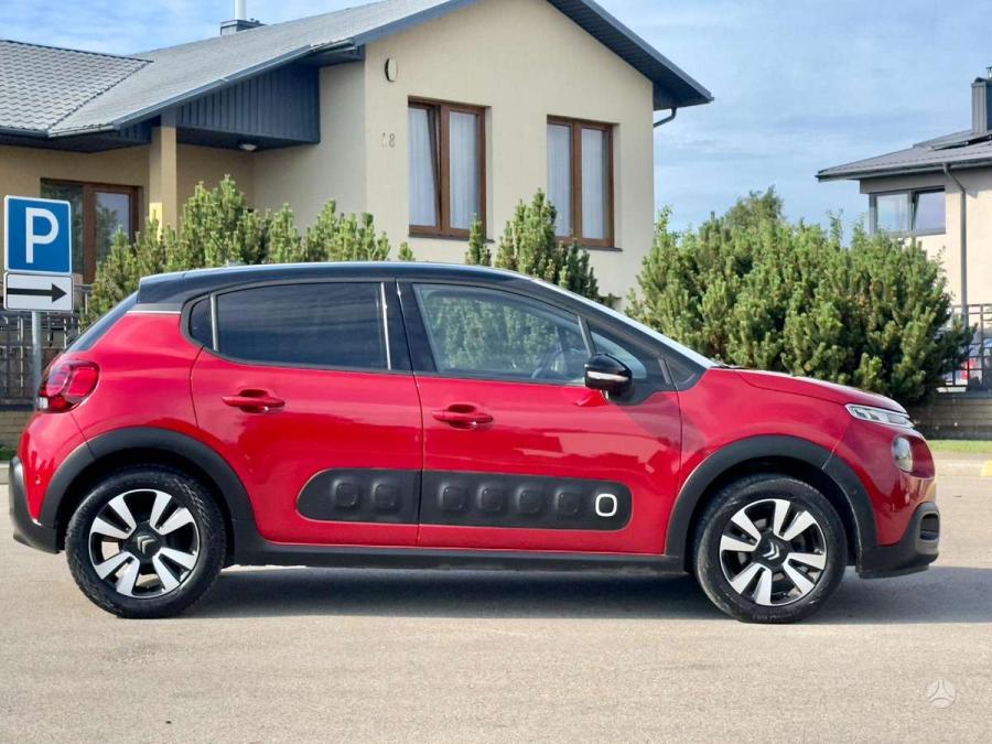 Красный Ситроен С3 2017 в Таураге, объемом двигателя 1.20 л и пробегом 168 тыс. км за 4800 €, фото 9 на AUTOMOTO.COM.LV