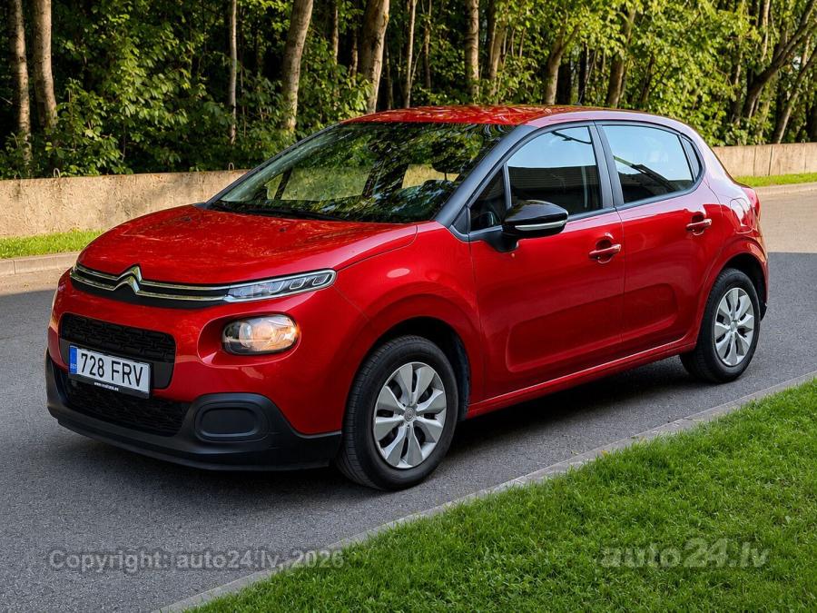 Red Citroen C3 2017 in Tallinn, with an engine capacity of 1.20 L and mileage of 103 thousand km for 5800 €, photo 1 on AUTOMOTO.COM.LV