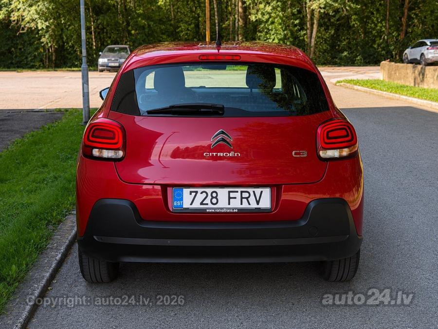 Red Citroen C3 2017 in Tallinn, with an engine capacity of 1.20 L and mileage of 103 thousand km for 5800 €, photo 4 on AUTOMOTO.COM.LV