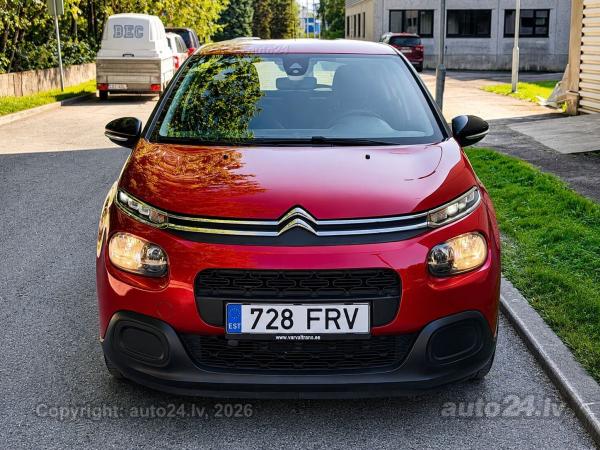 Sarkans Citroen C3 2017 Tallina, ar dzinēja tilpumu 1.20 L un nobraukumu 103 tūkst. km par 5800 €, foto 6 vietnē AUTOMOTO.COM.LV