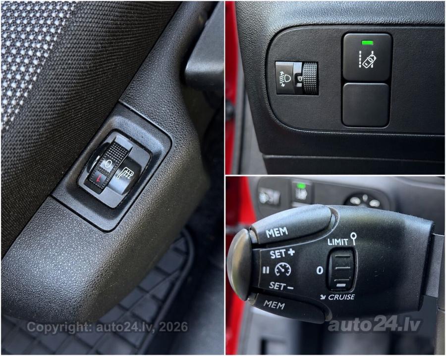 Red Citroen C3 2017 in Tallinn, with an engine capacity of 1.20 L and mileage of 103 thousand km for 5800 €, photo 11 on AUTOMOTO.COM.LV