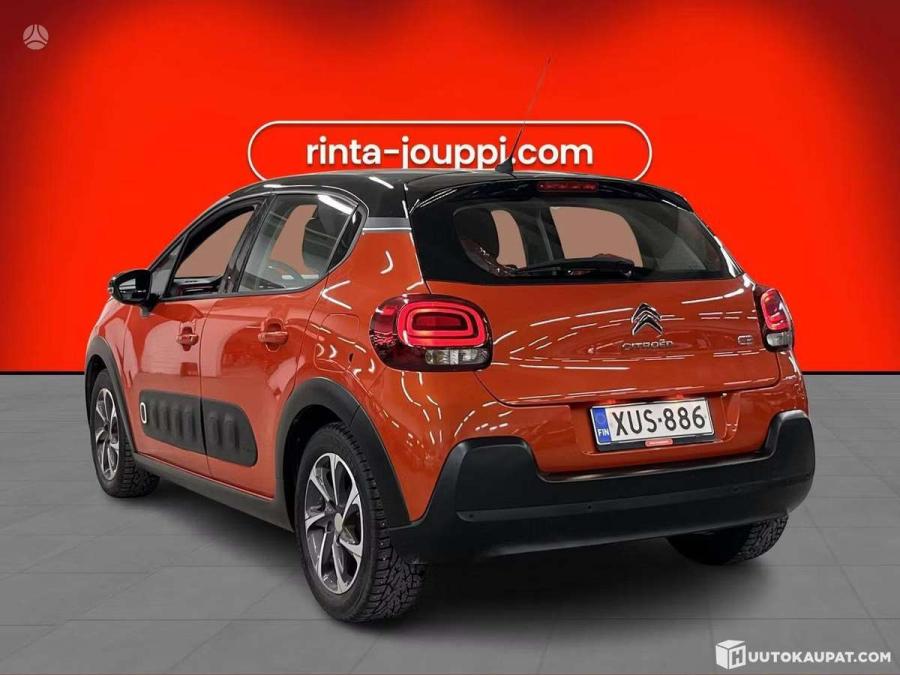 Red Citroen C3 2017 in Siauliai, with an engine capacity of 1.20 L and mileage of 73 thousand km for 8500 €, photo 8 on AUTOMOTO.COM.LV
