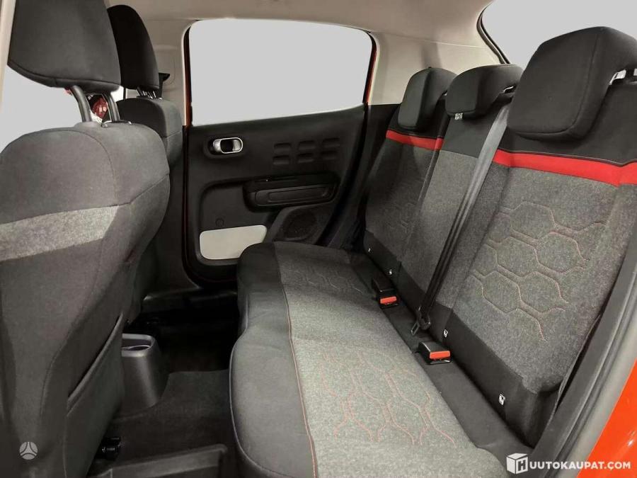 Red Citroen C3 2017 in Siauliai, with an engine capacity of 1.20 L and mileage of 73 thousand km for 8500 €, photo 12 on AUTOMOTO.COM.LV