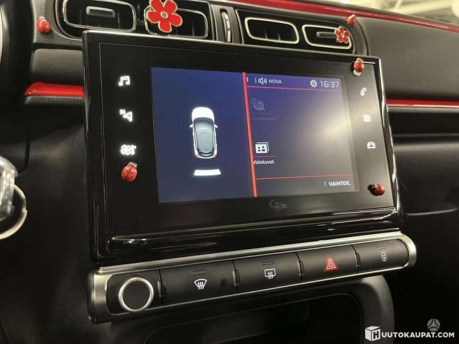 Red Citroen C3 2017 in Siauliai, with an engine capacity of 1.20 L and mileage of 73 thousand km for 8500 €, photo 22 on AUTOMOTO.COM.LV