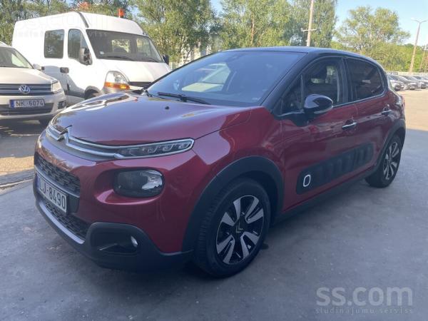 Красный Ситроен С3 2018 в Рига, объемом двигателя 1.20 л и пробегом 65 тыс. км за 7800 €, фото 9 на AUTOMOTO.COM.LV