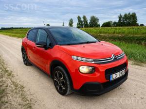 Sarkans Citroen C3 2018 Rīga, ar dzinēja tilpumu 1.20 L un nobraukumu 166 tūkst. km par 6490 €, foto  vietnē AUTOMOTO.COM.LV