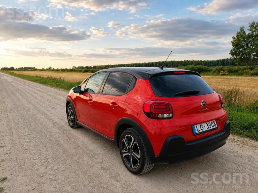 Sarkans Citroen C3 2018 Rīga, ar dzinēja tilpumu 1.20 L un nobraukumu 166 tūkst. km par 6490 €, foto 5 vietnē AUTOMOTO.COM.LV