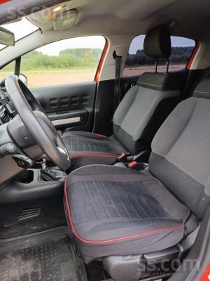 Sarkans Citroen C3 2018 Rīga, ar dzinēja tilpumu 1.20 L un nobraukumu 166 tūkst. km par 6490 €, foto 11 vietnē AUTOMOTO.COM.LV