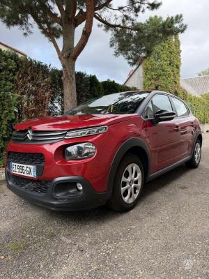 Red Citroen C3 2018 in Kaunas, with an engine capacity of 1.20 L and mileage of 161 thousand km for 4300 €, photo  on AUTOMOTO.COM.LV