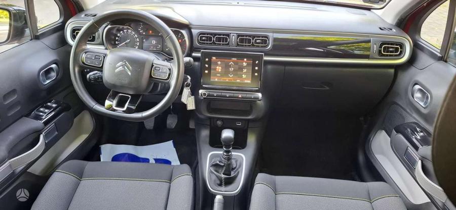 Красный Ситроен С3 2019 в Таураге, объемом двигателя 1.50 л и пробегом 220 тыс. км за 5600 €, фото 10 на AUTOMOTO.COM.LV