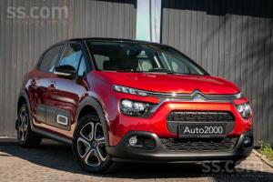 Sarkans Citroen C3 2020 Tukums, ar dzinēja tilpumu 1.20 L un nobraukumu 69 tūkst. km par 10490 €, foto  vietnē AUTOMOTO.COM.LV