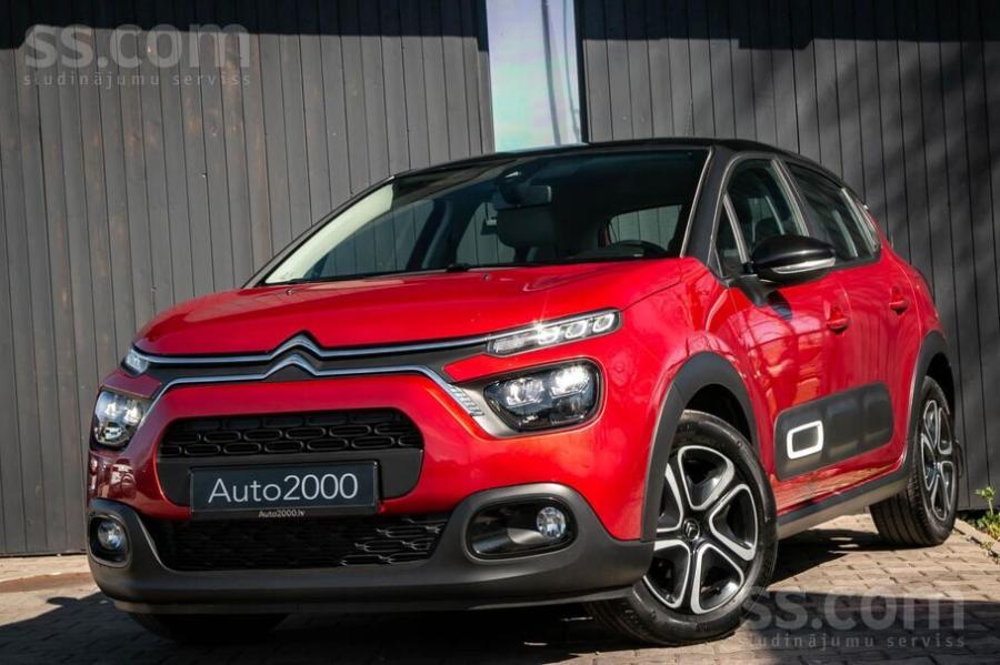 Красный Ситроен С3 2020 в Тукумс, объемом двигателя 1.20 л и пробегом 69 тыс. км за 10490 €, фото 3 на AUTOMOTO.COM.LV