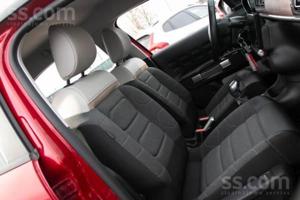 Red Citroen C3 2020 in Tukums, with an engine capacity of 1.20 L and mileage of 69 thousand km for 10490 €, photo 7 on AUTOMOTO.COM.LV
