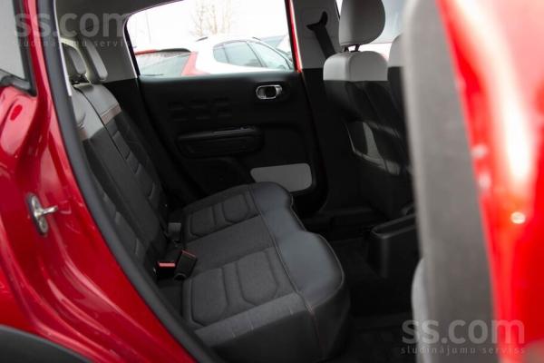 Red Citroen C3 2020 in Tukums, with an engine capacity of 1.20 L and mileage of 69 thousand km for 10490 €, photo 9 on AUTOMOTO.COM.LV