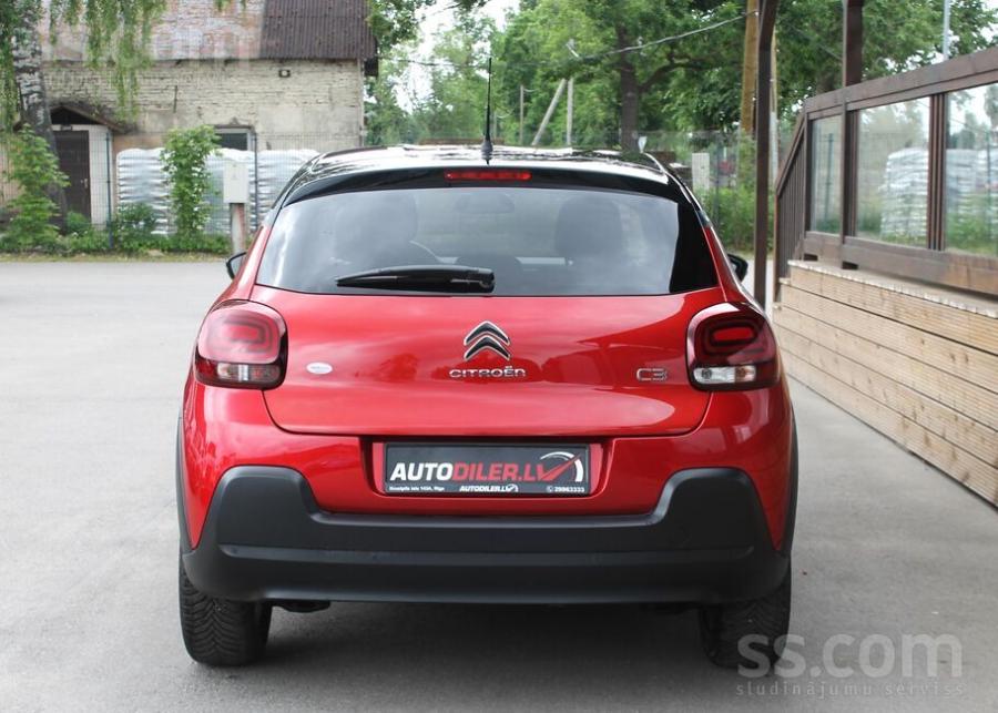 Красный Ситроен С3 2020 в Рига, объемом двигателя 1.50 л и пробегом 0 тыс. км за 8890 €, фото 13 на AUTOMOTO.COM.LV