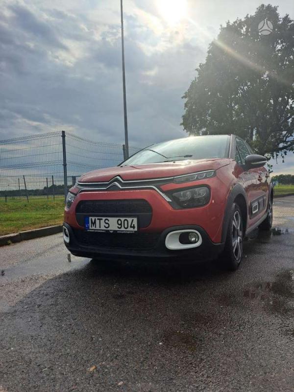Red Citroen C3 2020 in Ukmerge, with an engine capacity of 1.20 L and mileage of 80 thousand km for 7350 €, photo 1 on AUTOMOTO.COM.LV