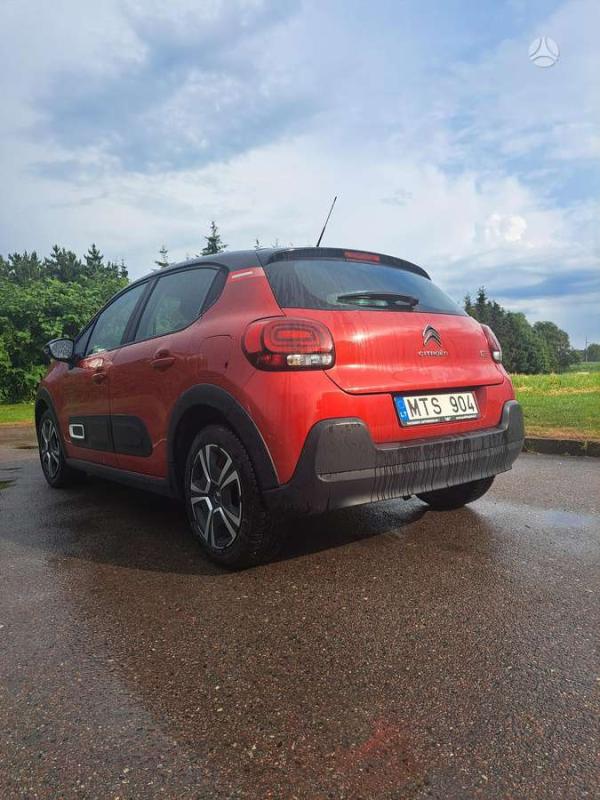 Red Citroen C3 2020 in Ukmerge, with an engine capacity of 1.20 L and mileage of 80 thousand km for 7350 €, photo 2 on AUTOMOTO.COM.LV