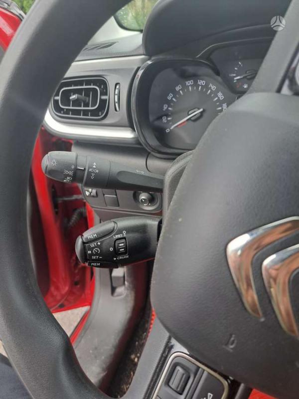 Red Citroen C3 2020 in Ukmerge, with an engine capacity of 1.20 L and mileage of 80 thousand km for 7350 €, photo 8 on AUTOMOTO.COM.LV